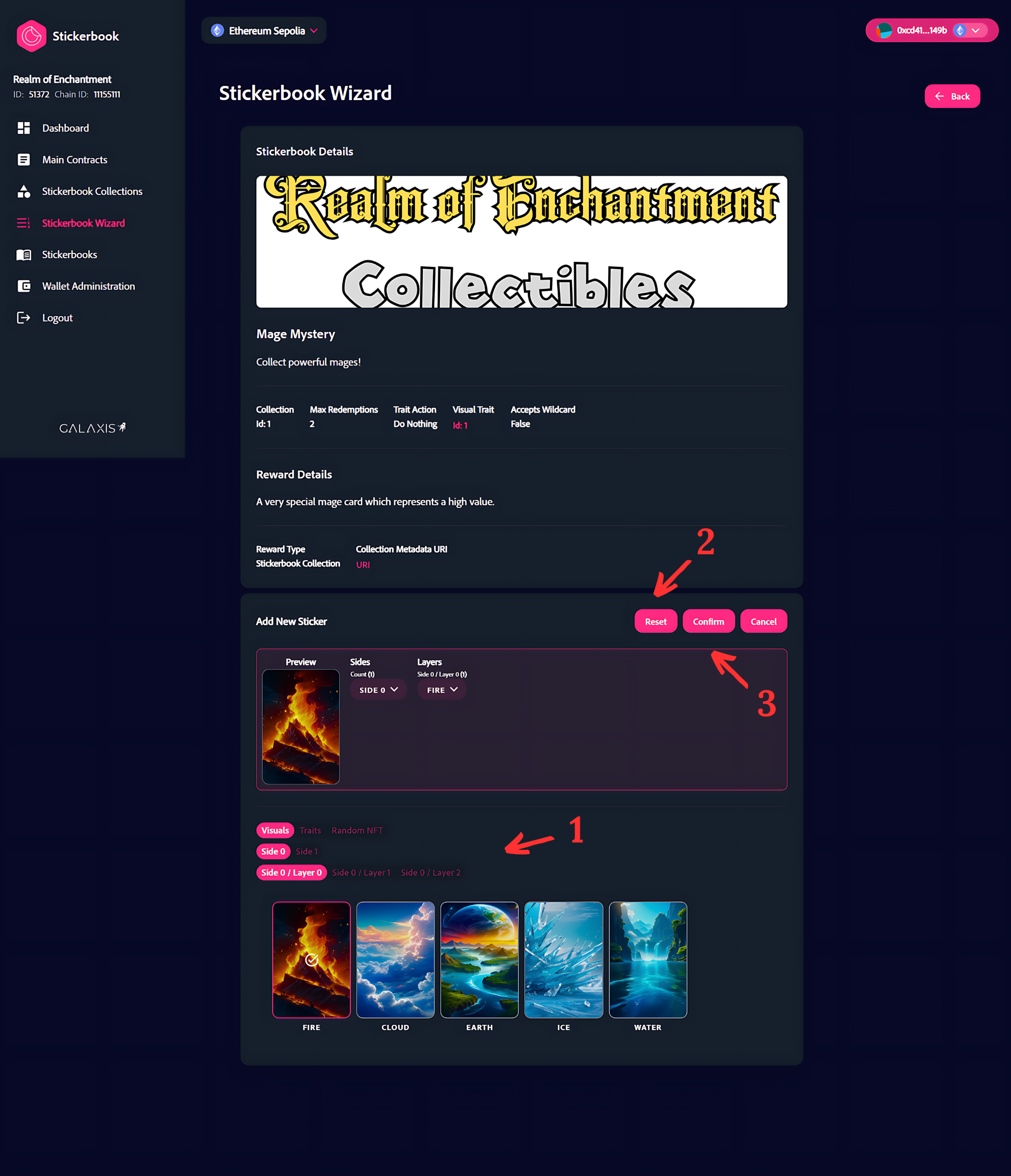 Add a Stickerbook | Galaxis Wiki